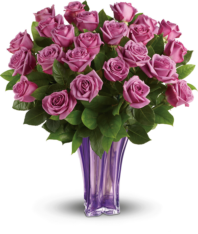 Lavender Splendor Bouquet arranged by a florist in Endicott, NY ...